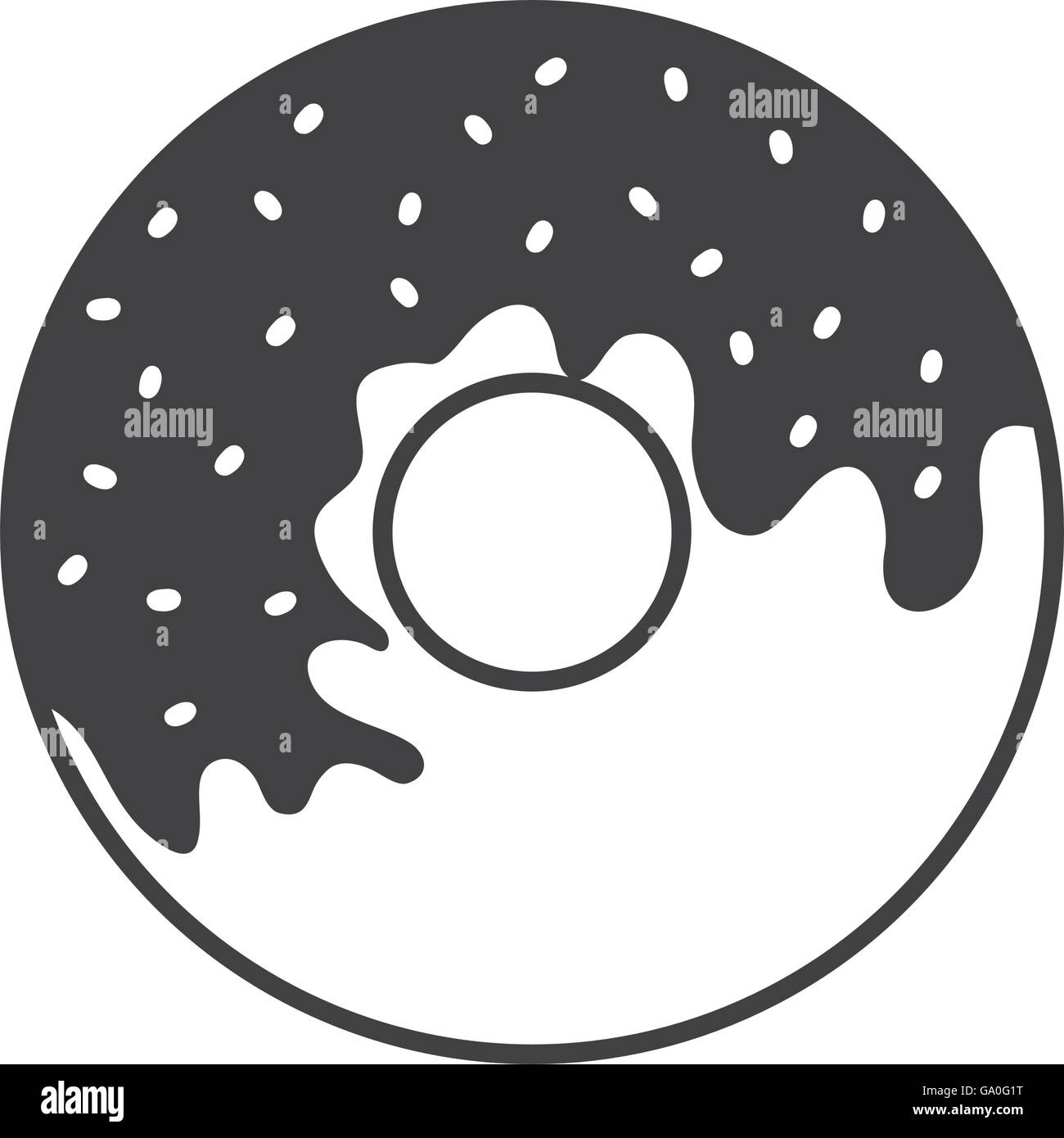 Donut icon. Dessert design. Vector graphic Stock Vector Image & Art - Alamy
