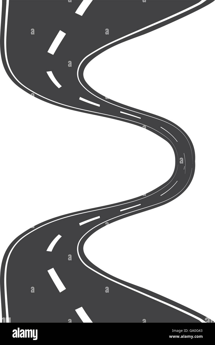 Arrow icon. Way and Direction design. Vector graphic Stock Vector Image ...