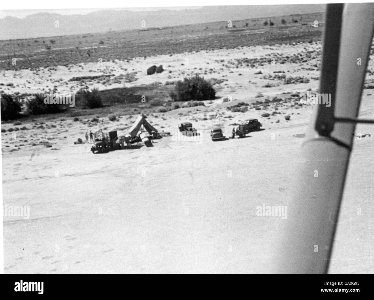 This image from the Robert Reedy Collection shows a military aircraft ...
