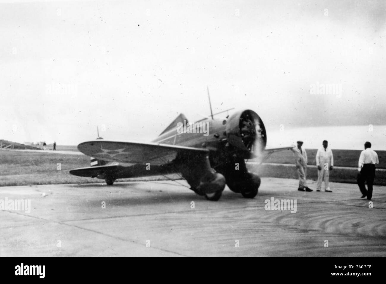 This image from the Robert Reedy Collection shows the Bell X-1 aircraft ...