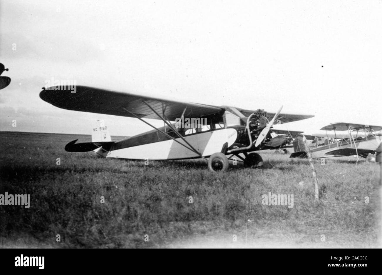 This image from the Robert Reedy Collection depicts a vintage aircraft ...