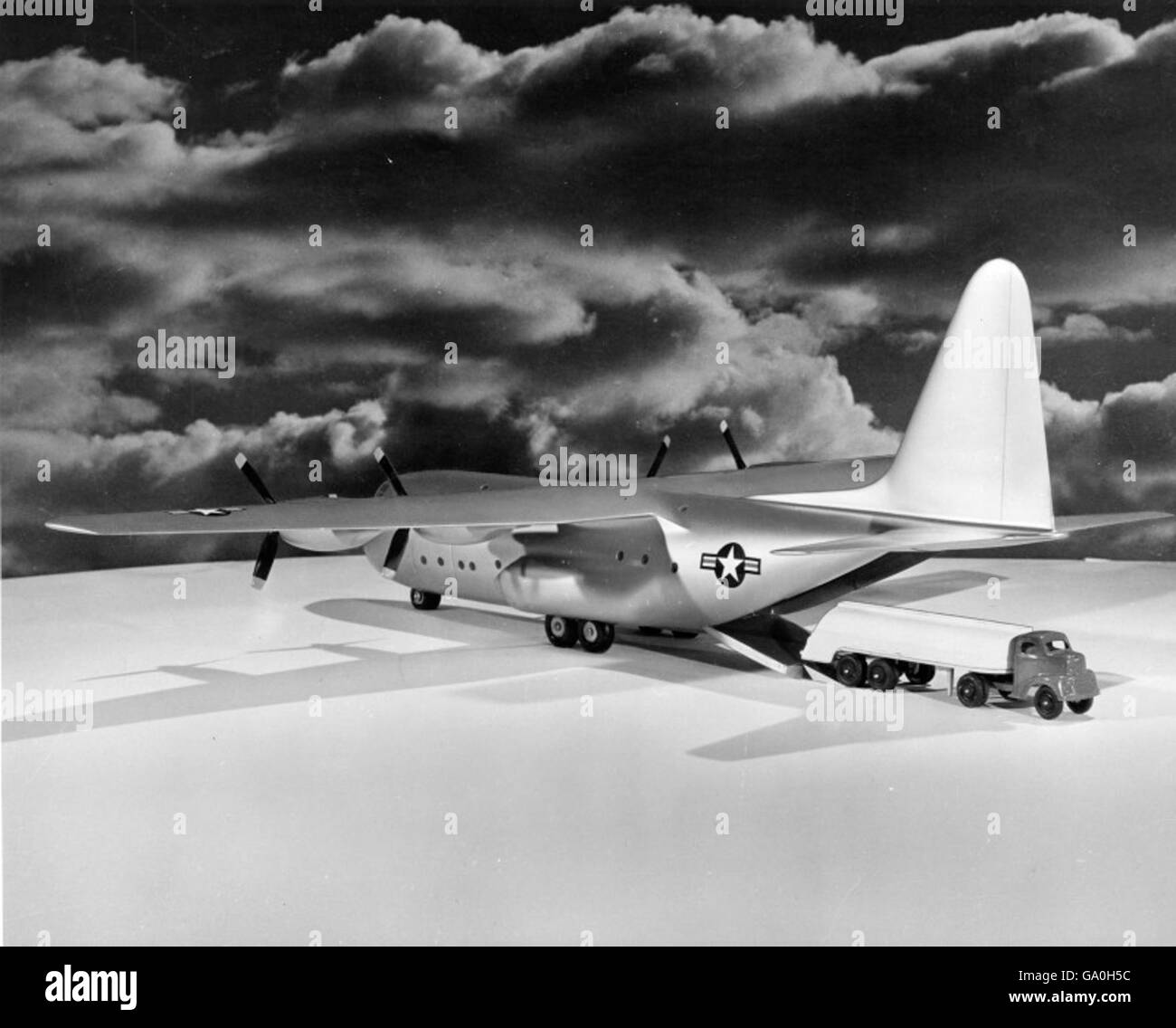 The Ryan Aeronautical Model 147, an early drone prototype, captured in ...