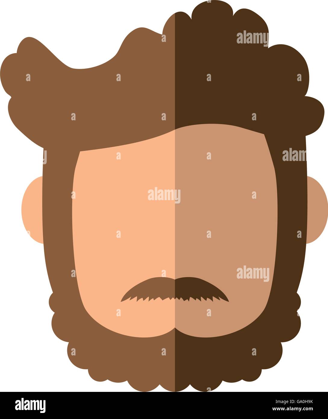 Man head icon. Person design. Vector graphic Stock Vector Image & Art ...