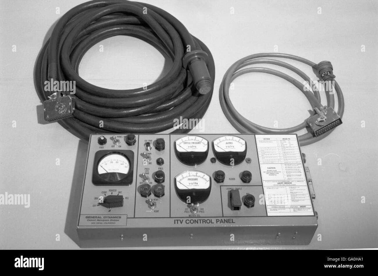 GD Astronautics Atlas missile test documenting the missile's pre-launch ...