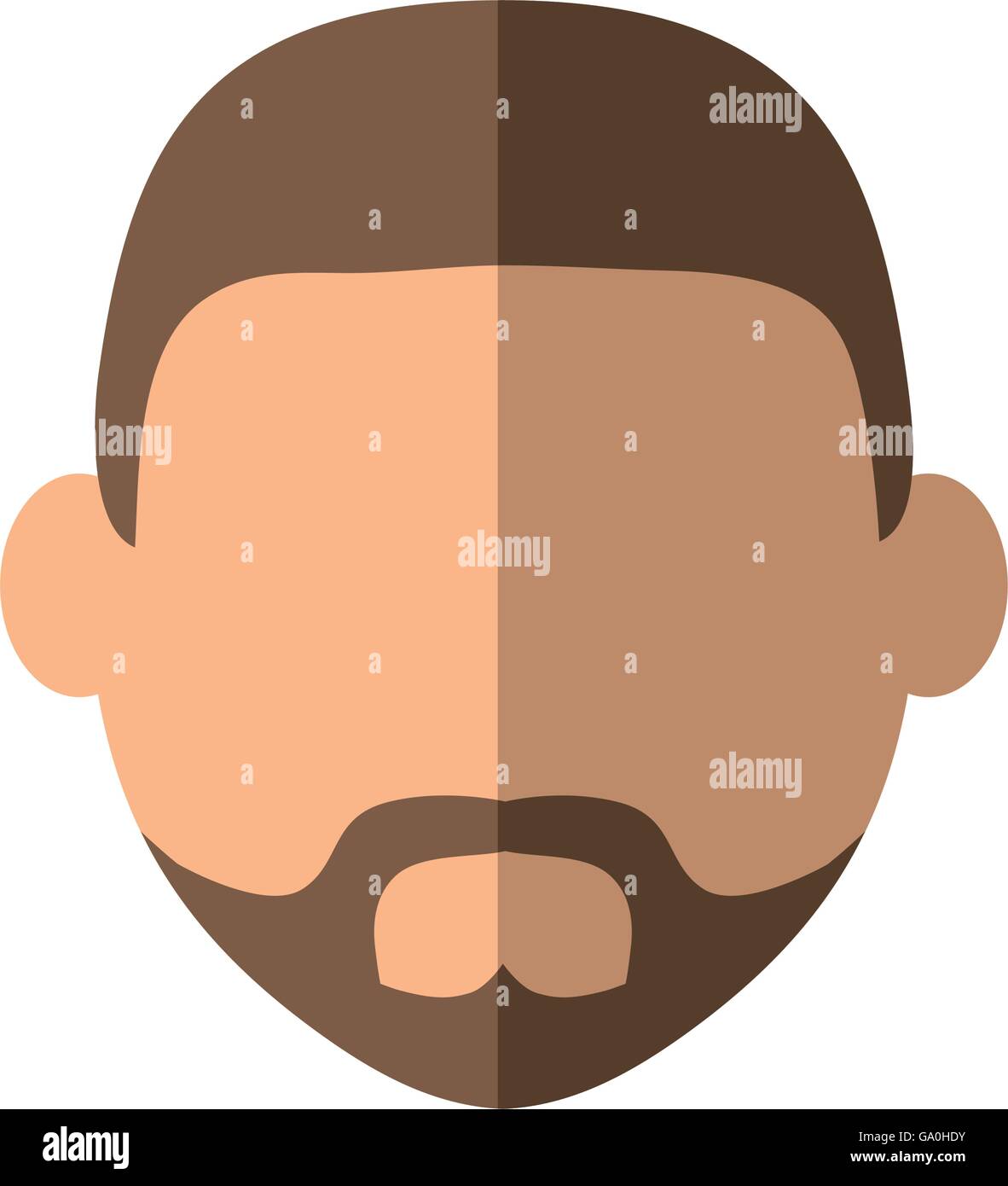 Man head icon. Person design. Vector graphic Stock Vector Image & Art ...