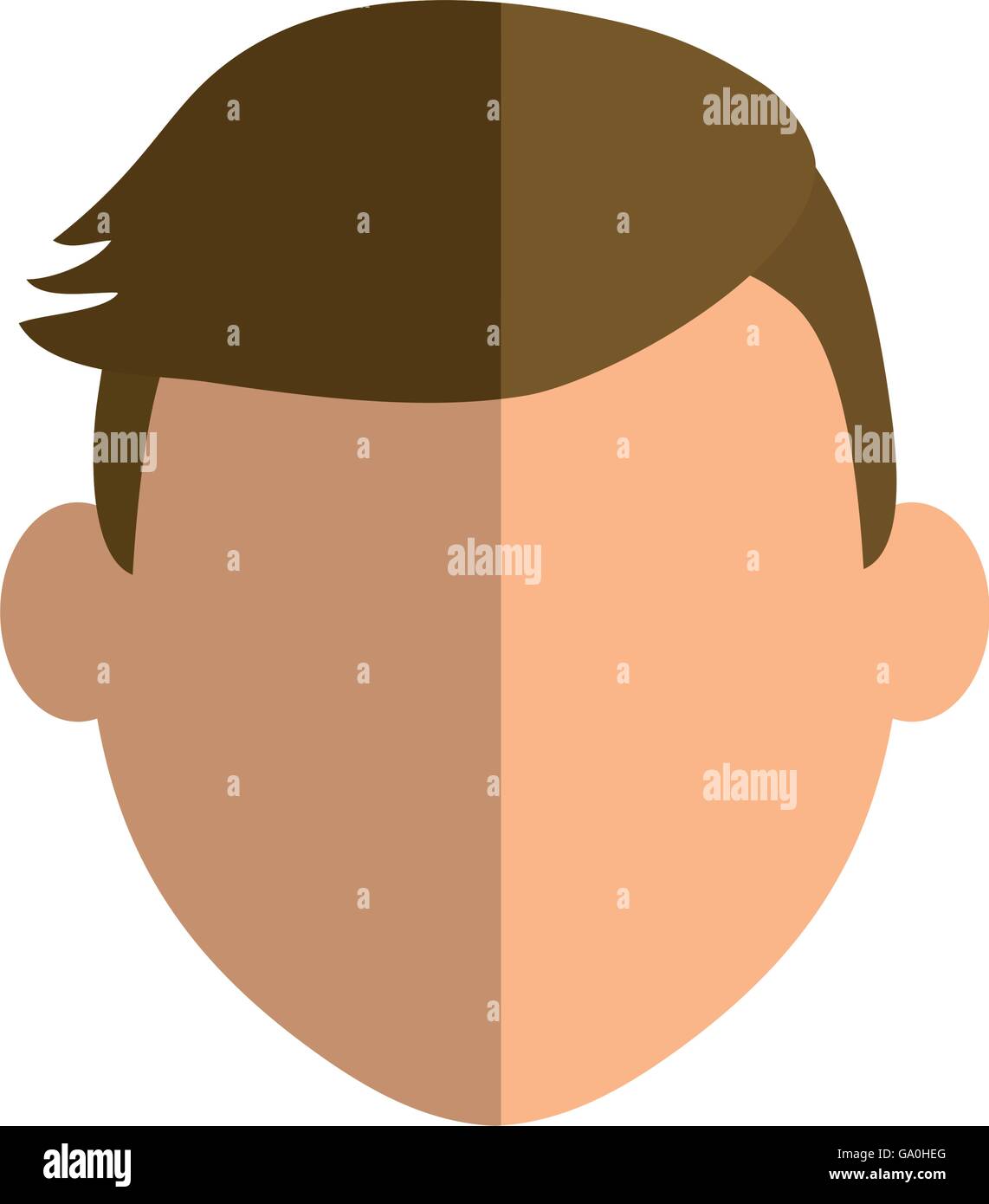 Man head icon. Person design. Vector graphic Stock Vector Image & Art ...