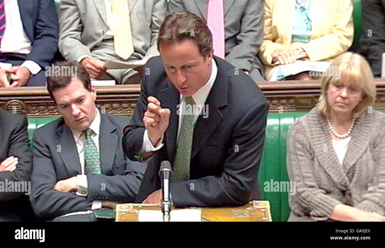Prime Minister's Questions Stock Photo - Alamy