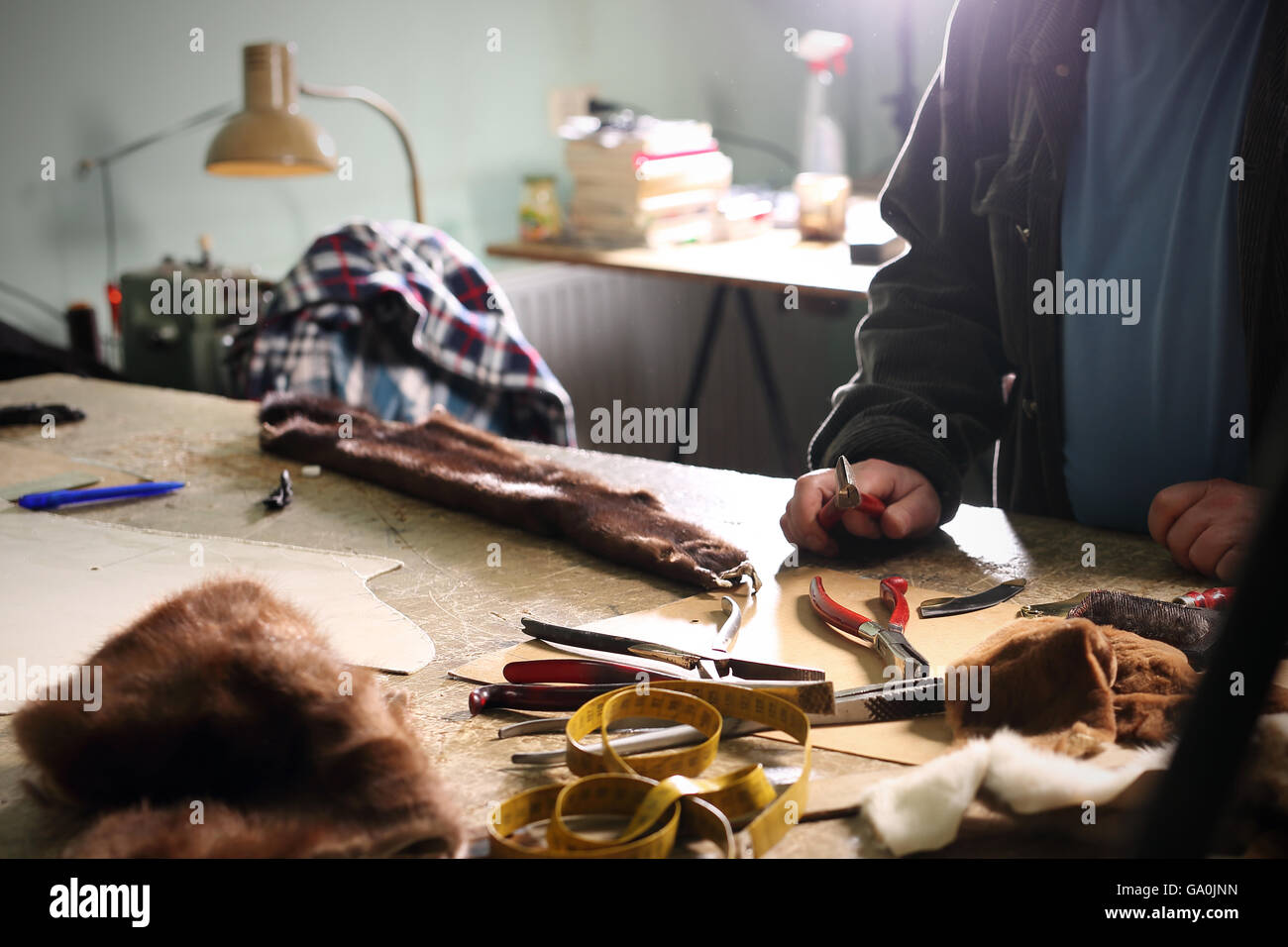 Furrier hi-res stock photography and images - Alamy