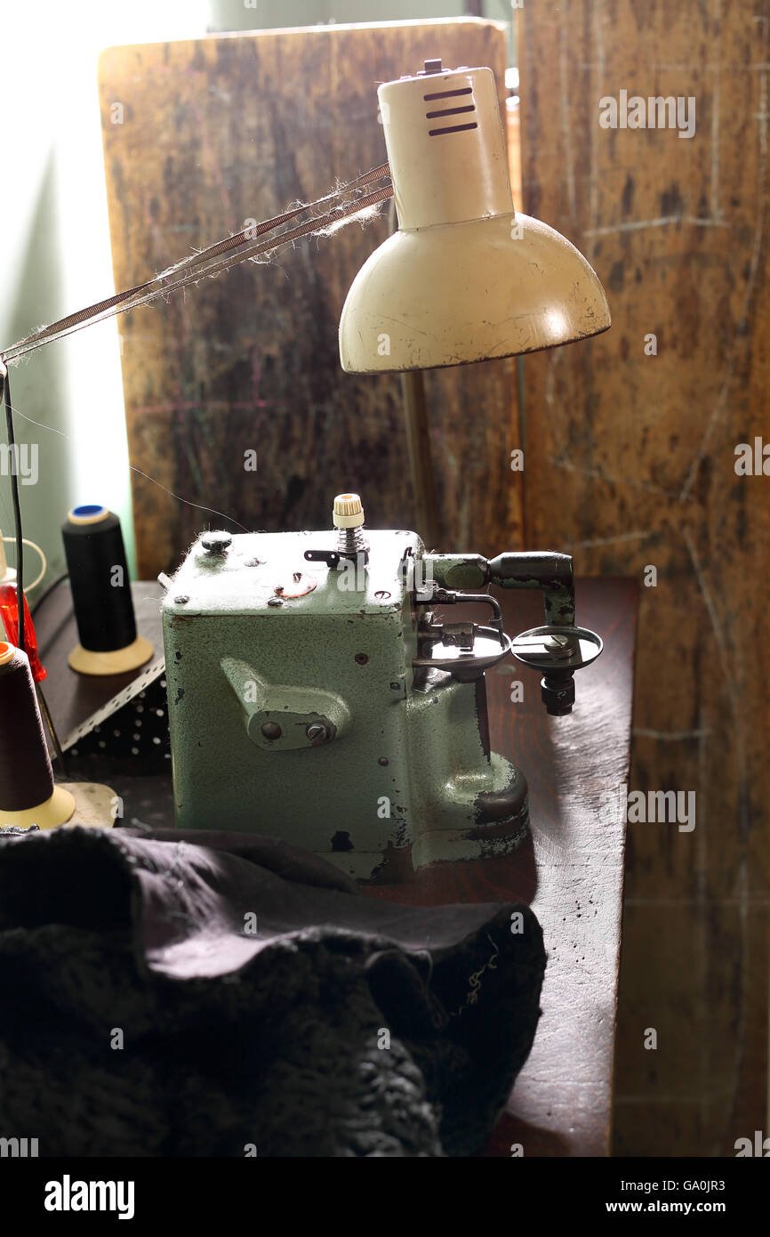 Machine shoemaking hi-res stock photography and images - Alamy