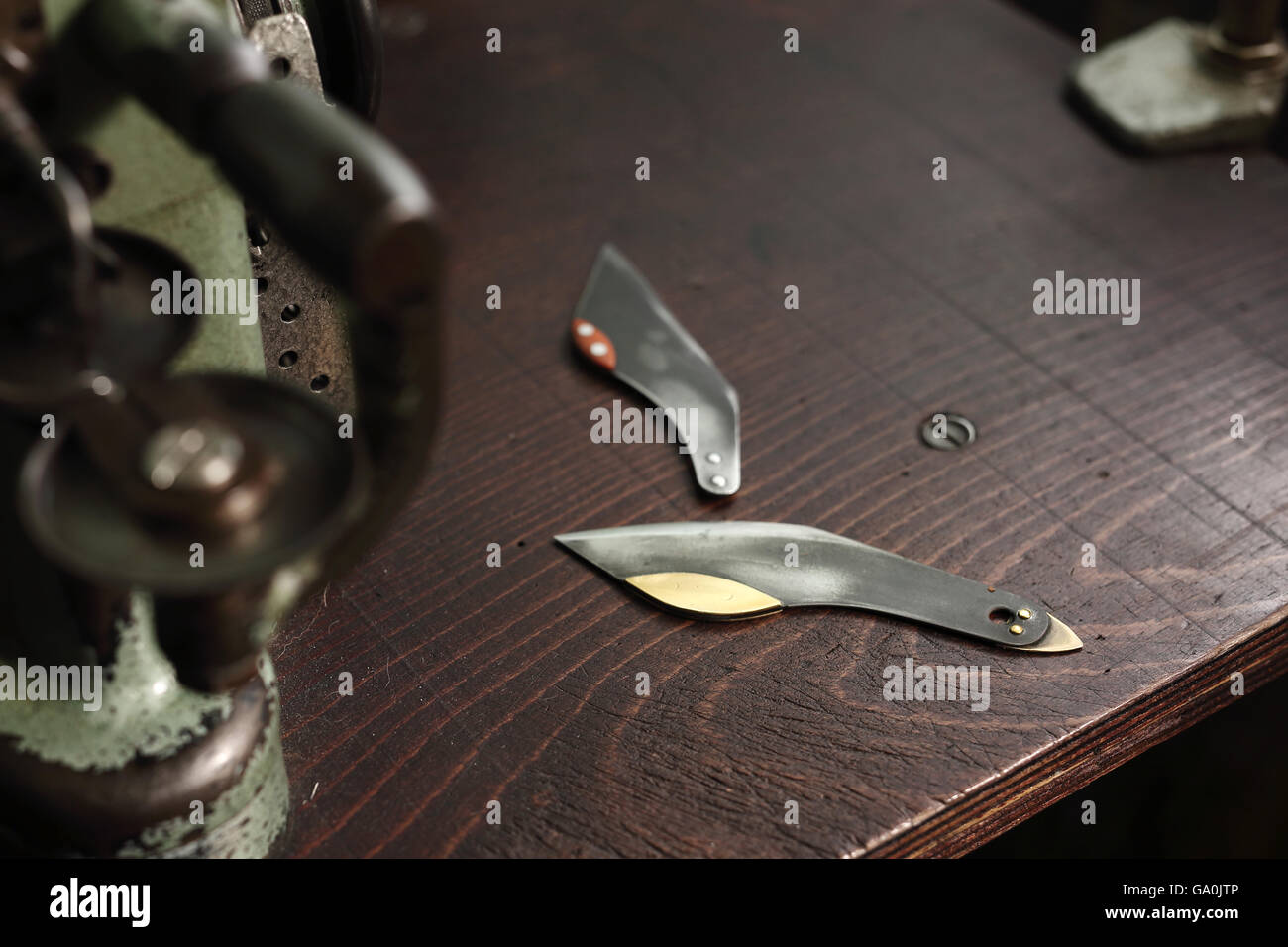 Cobblers Knife Knife Leather High Resolution Stock Photography and ...
