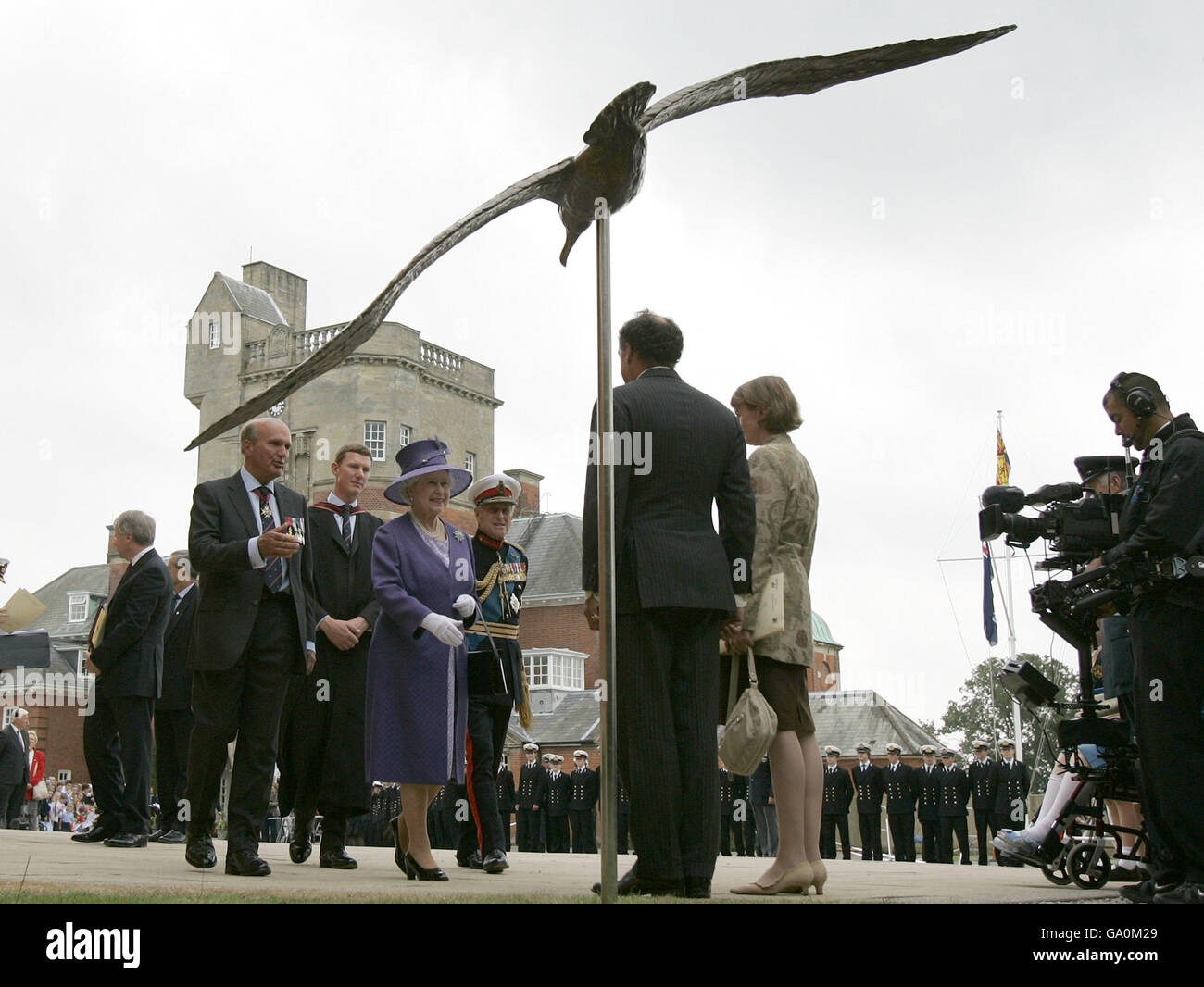 Falklands 25 Year Memorial Service - Berkshire Stock Photo - Alamy