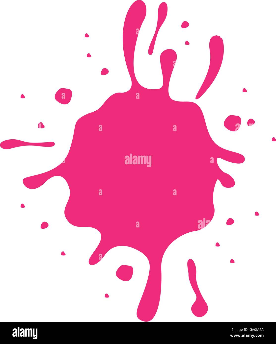 Splat cartoon pink hi-res stock photography and images - Alamy