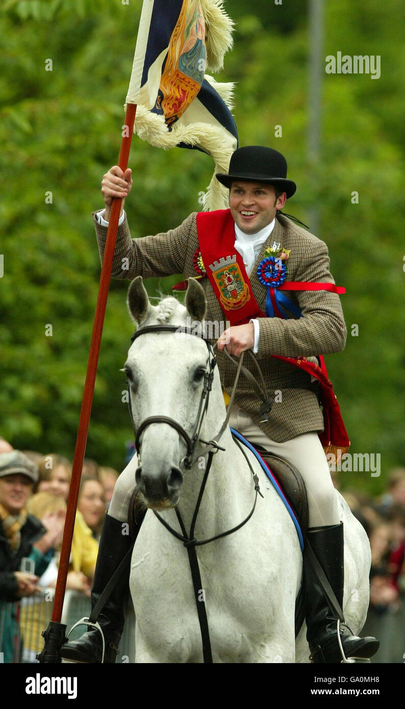 Riders return home from the Selkirk Common Riding one of the olderst ...