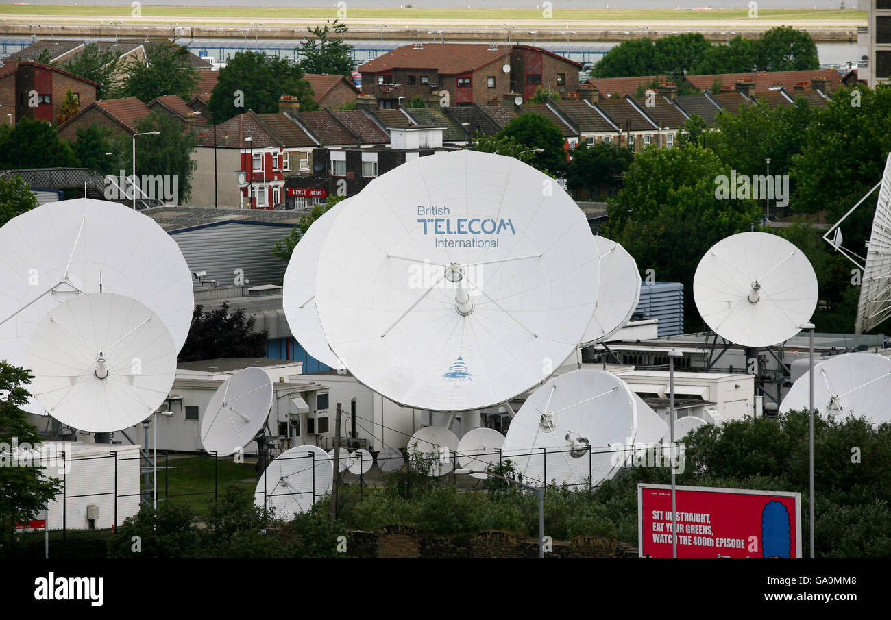 British telecom teleport hi-res stock photography and images - Alamy