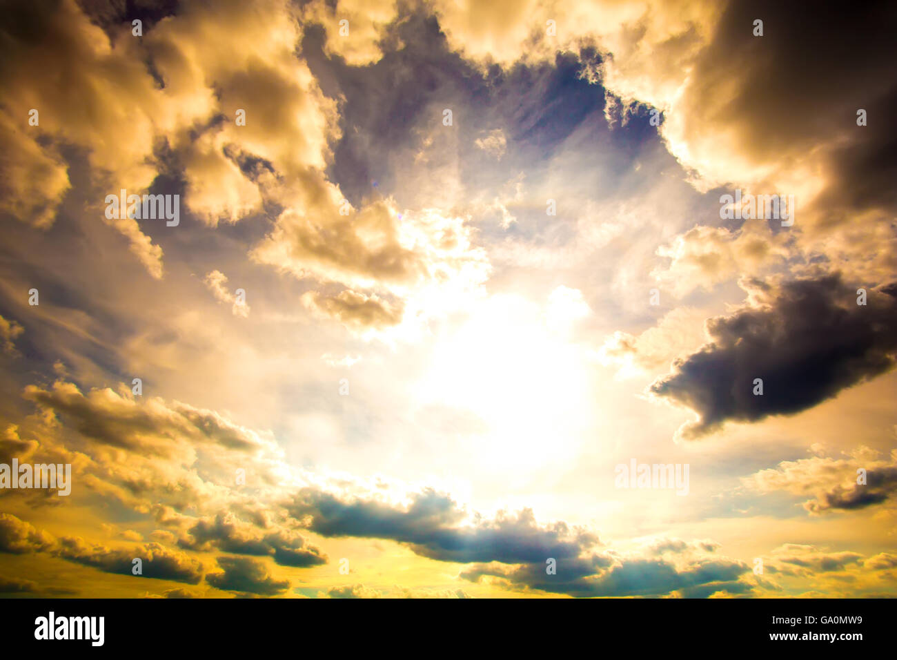 A dramatic Sky background Stock Photo - Alamy