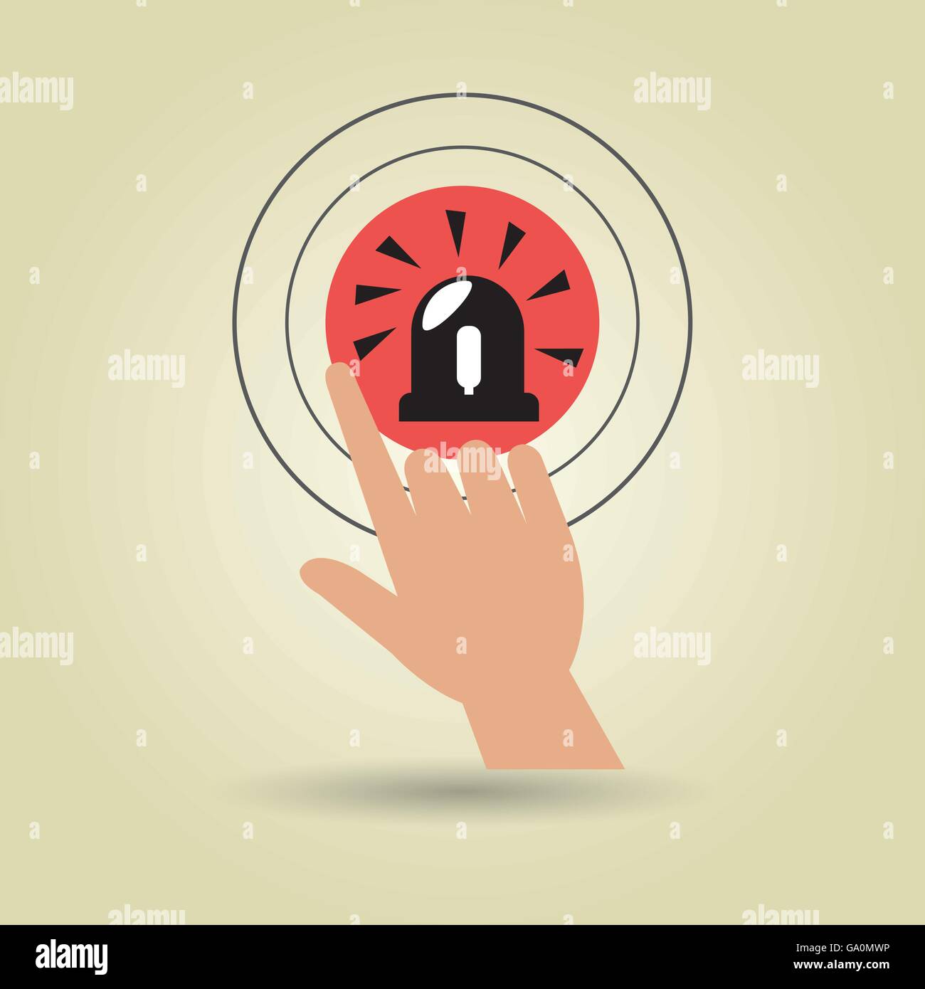 human hand selecting isolated icon design Stock Vector Image & Art - Alamy