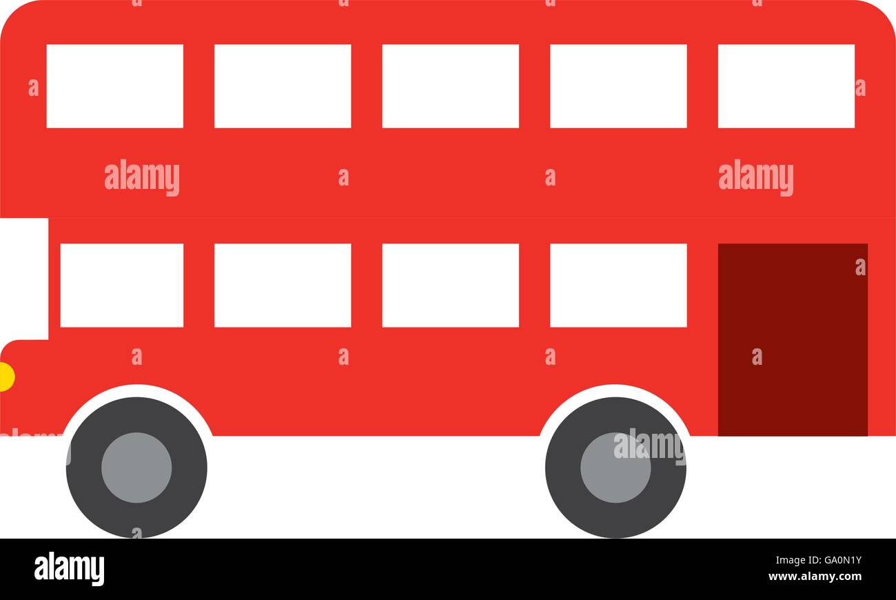 london bus isolated icon design Stock Vector Image & Art - Alamy