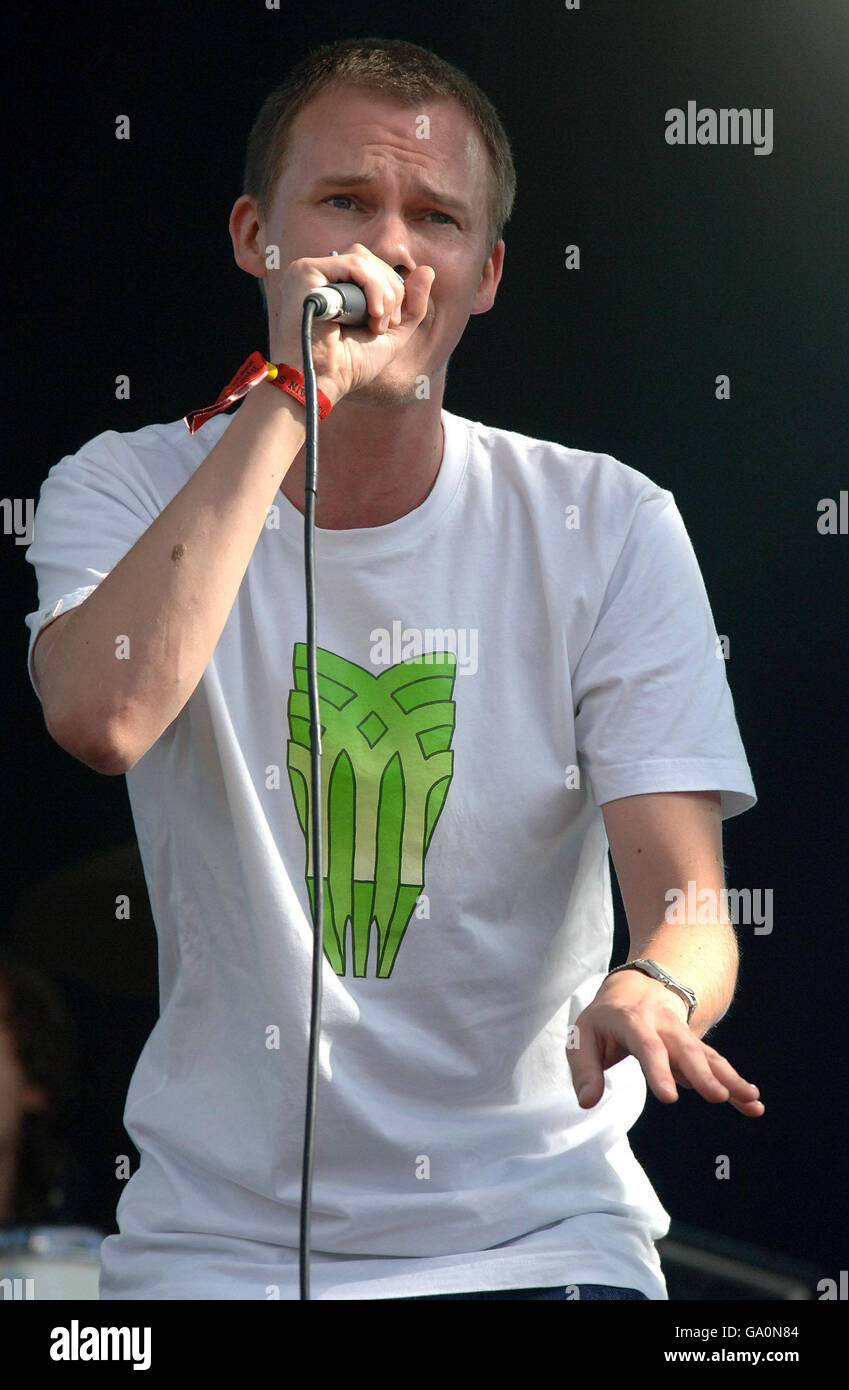 O2 Wireless Festival 2007 - London Stock Photo - Alamy