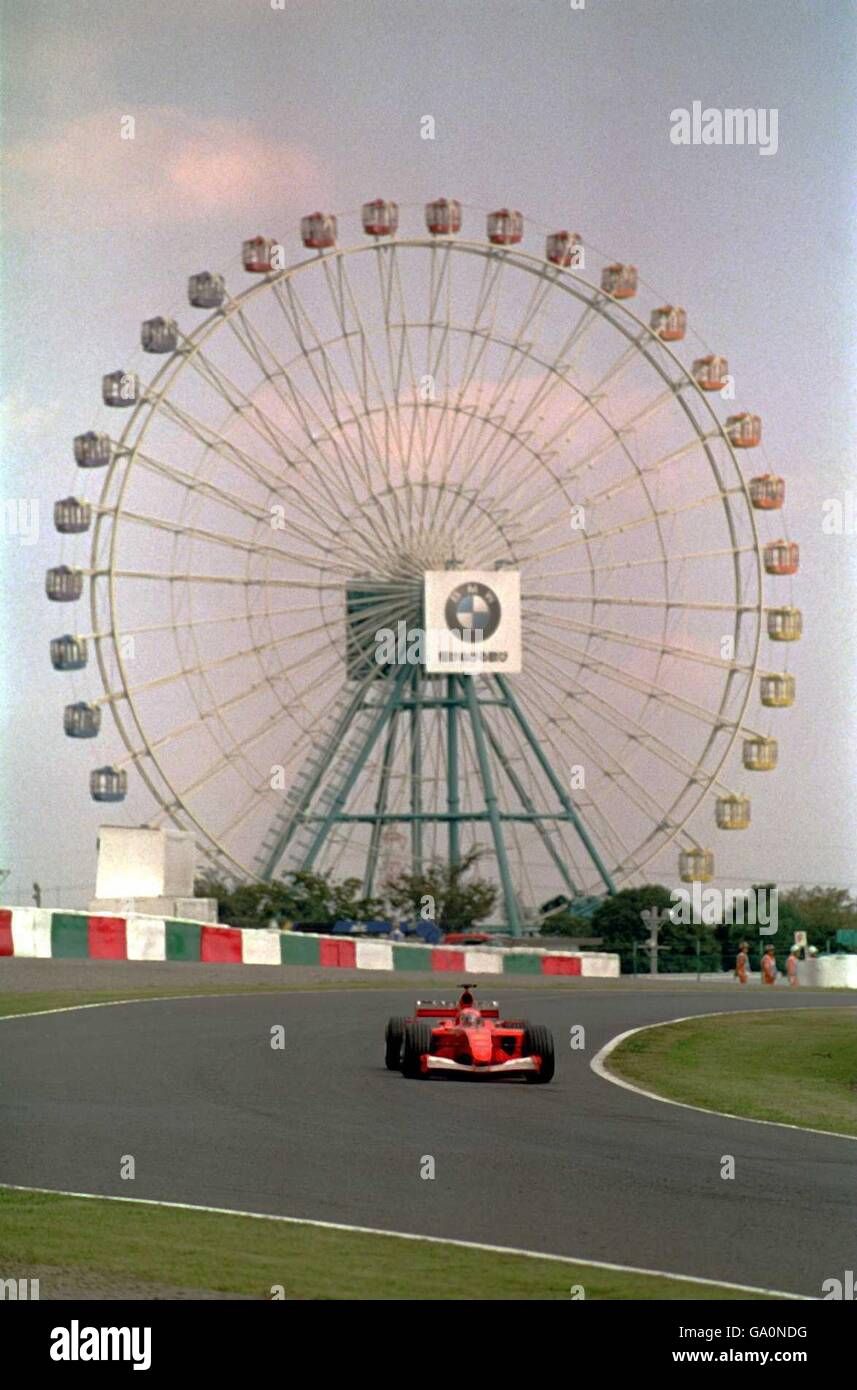 Formula One Motor Racing - Japanese Grand Prix - Practice. Ferrari's ...