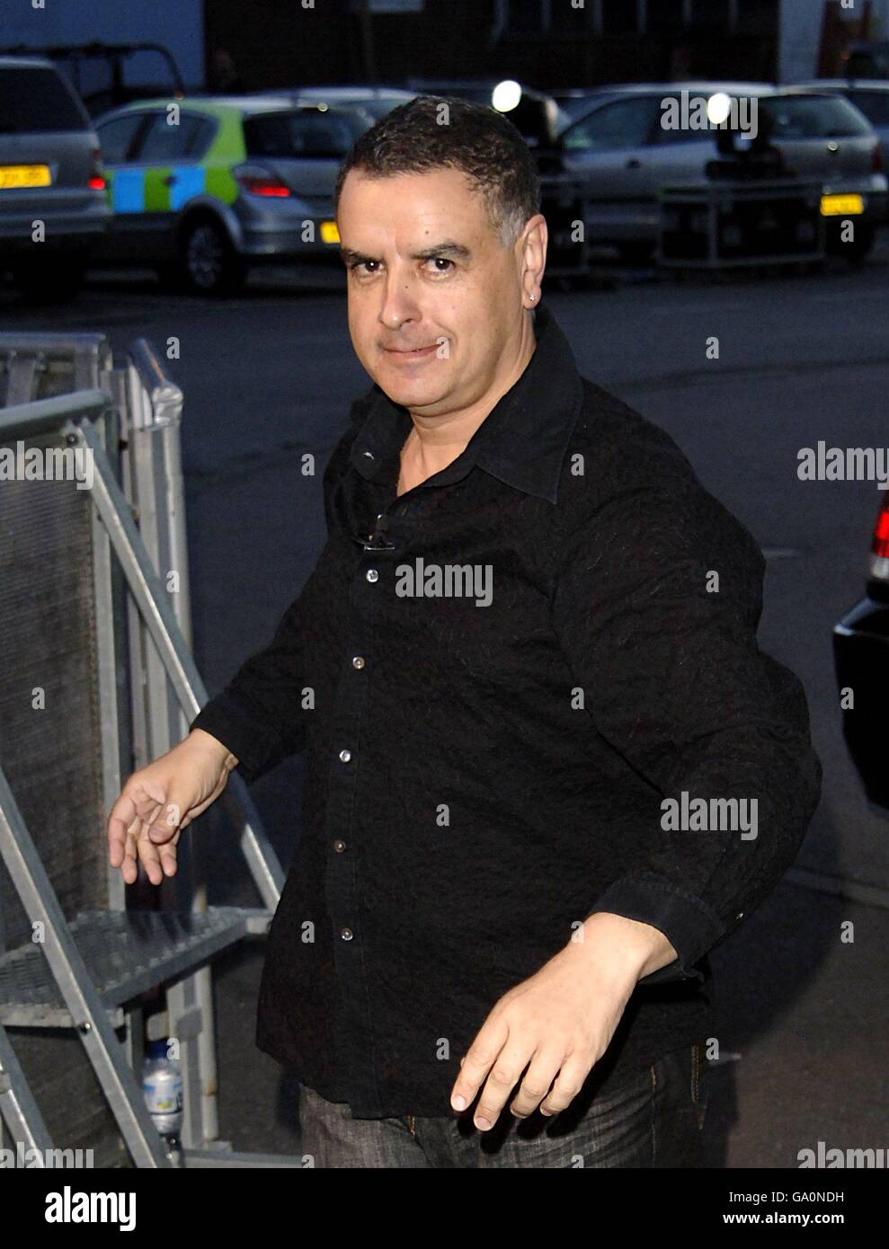 Jonathan arrives to enter the Big Brother house at Elstree Studios ...