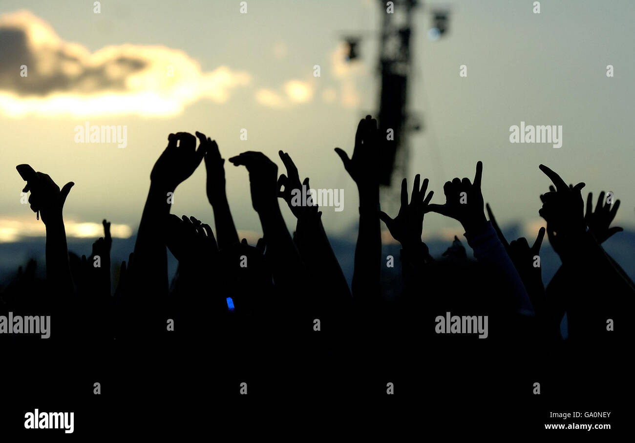 Wireless festival evening london hi-res stock photography and images ...