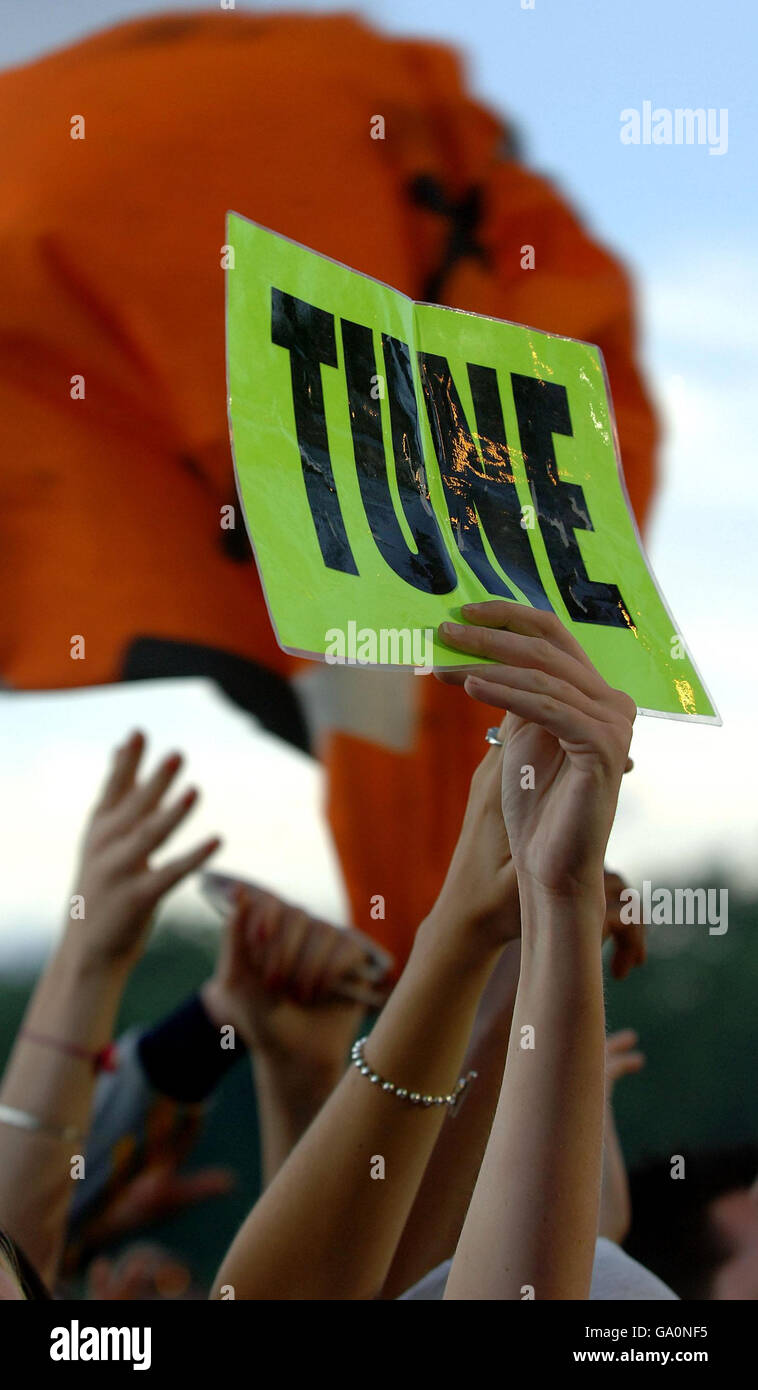 O2 Wireless Festival 2007 - London Stock Photo - Alamy