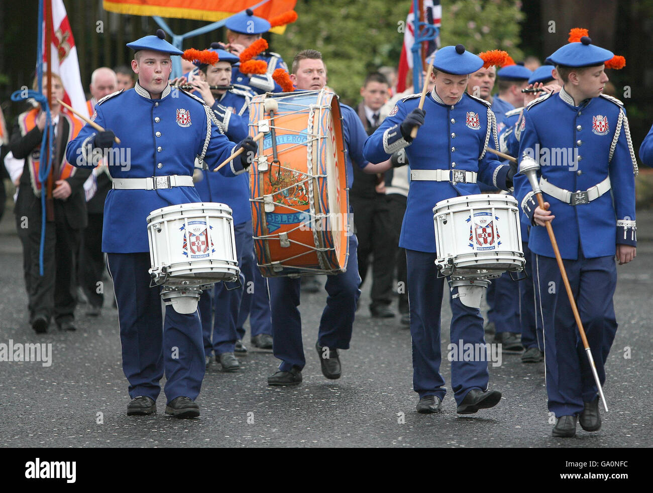 Lord Ashdown at parade Stock Photo - Alamy