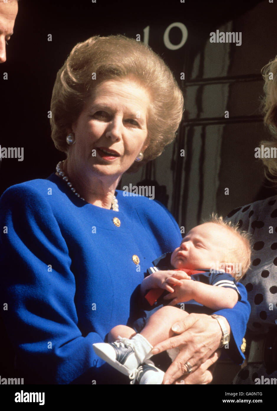 Margaret thatcher and grandson hi-res stock photography and images - Alamy