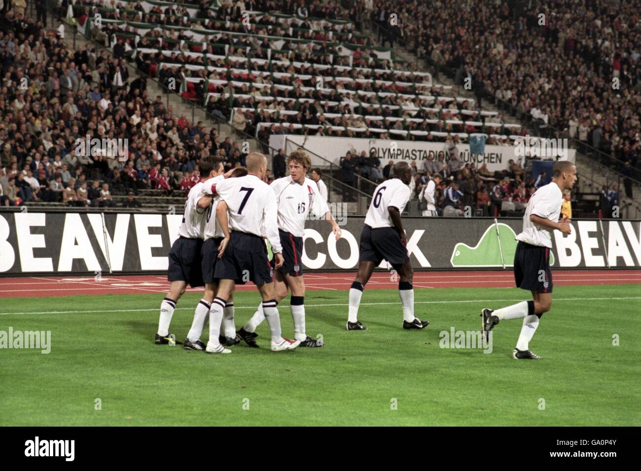 Soccer - World Cup 2002 Qualifier - Group Nine - Germany v England ...