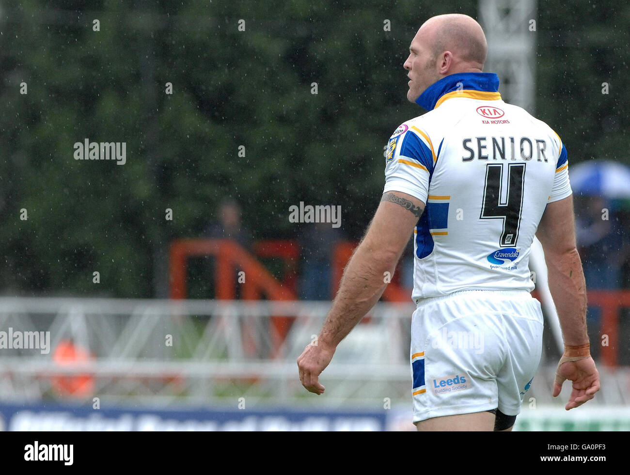 Keith Senior. Leeds Rhinos' Keith Senior during the Superleague match ...