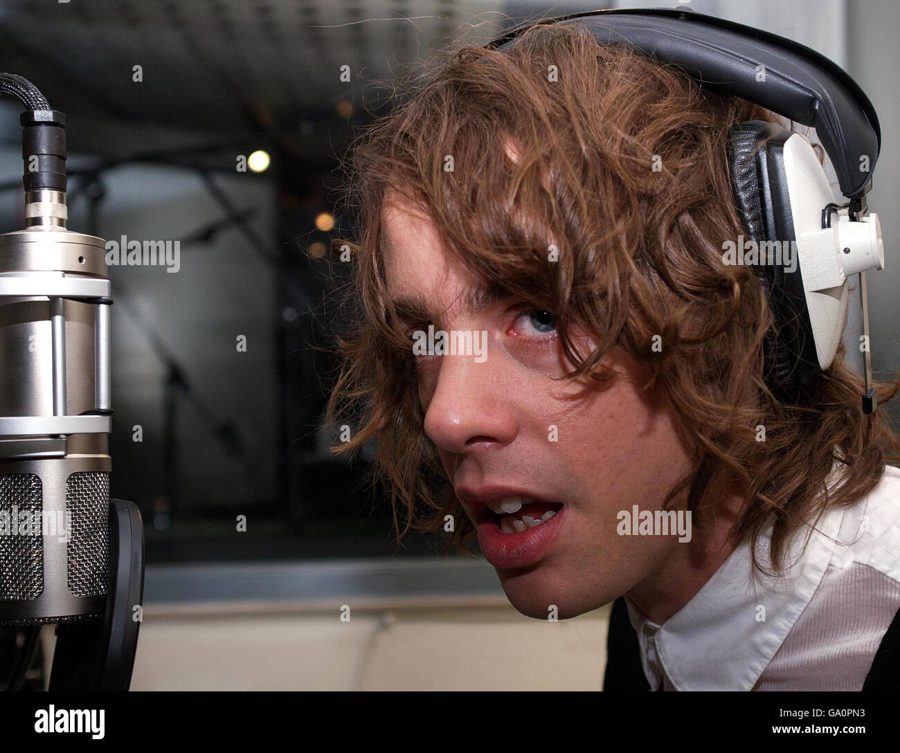 Johnny Borrell - Friends of the Earth photocall - London Stock Photo ...