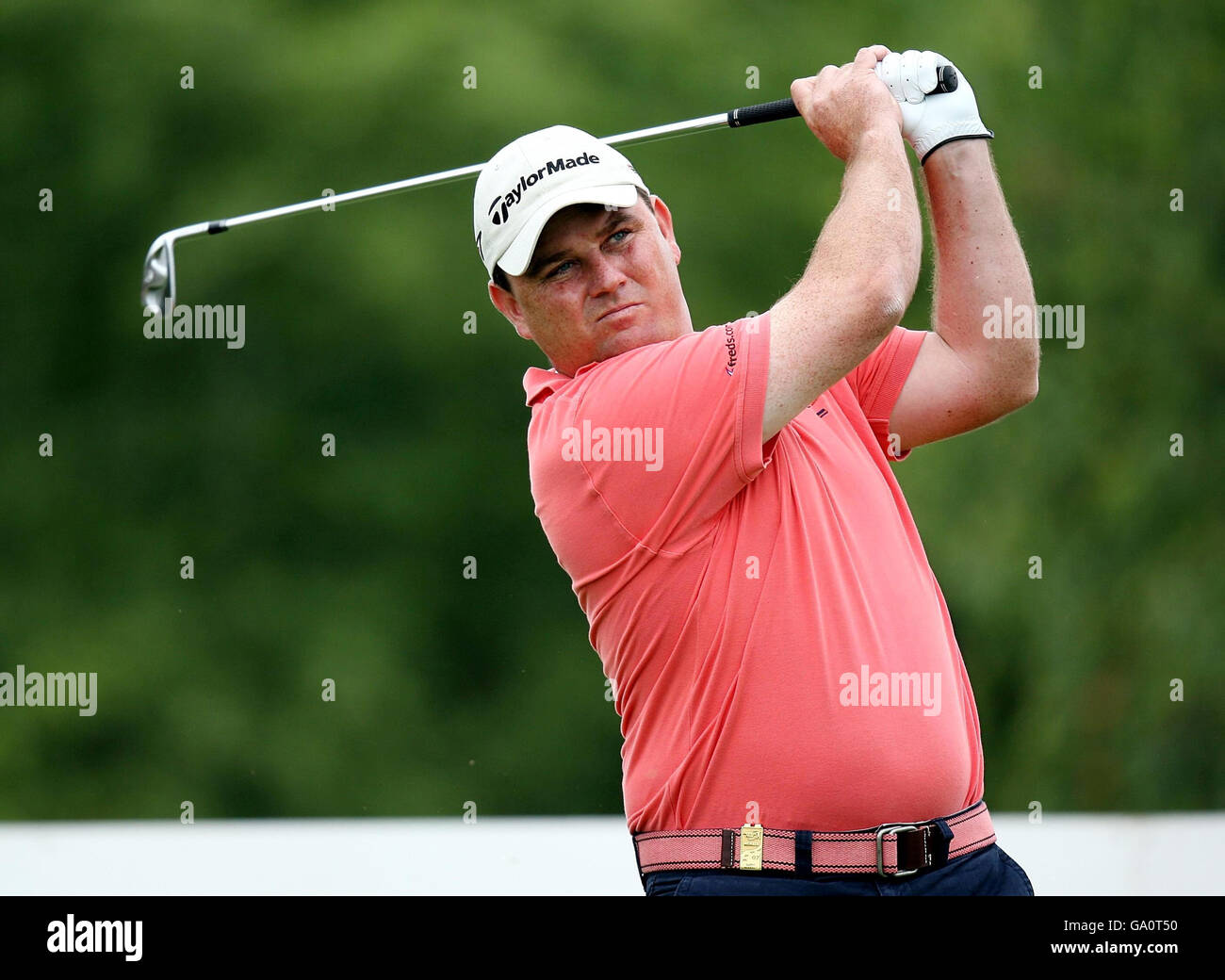Ireland's Gary Murphy in action during Day Four of the Celtic Manor ...