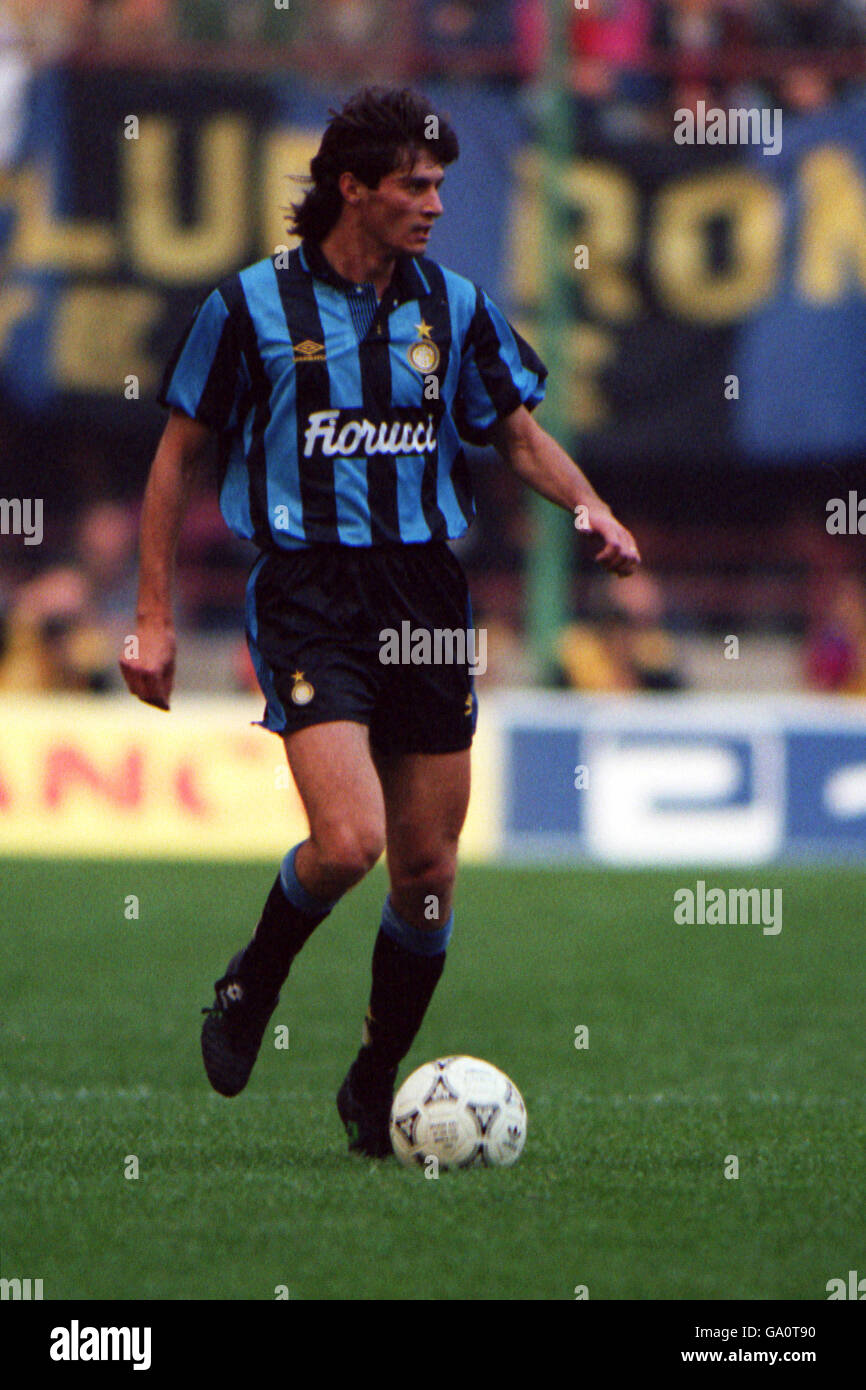 ITALIAN SOCCER. ALESSANDRO BIANCHI, INTER MILAN Stock Photo - Alamy