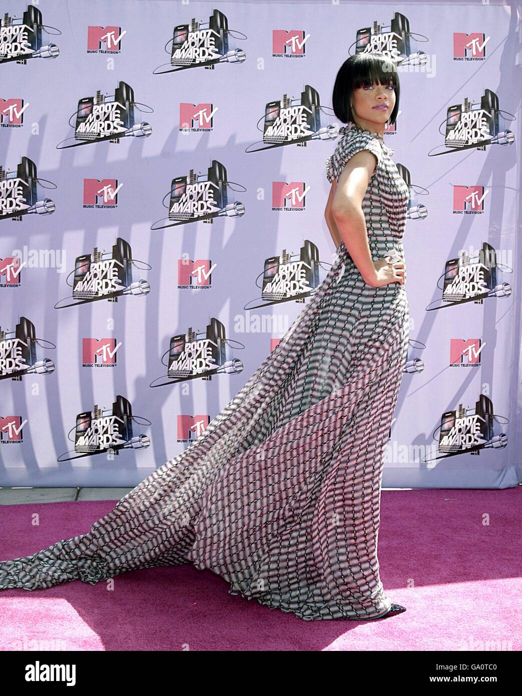 MTV Movie Awards 2007 Stock Photo - Alamy