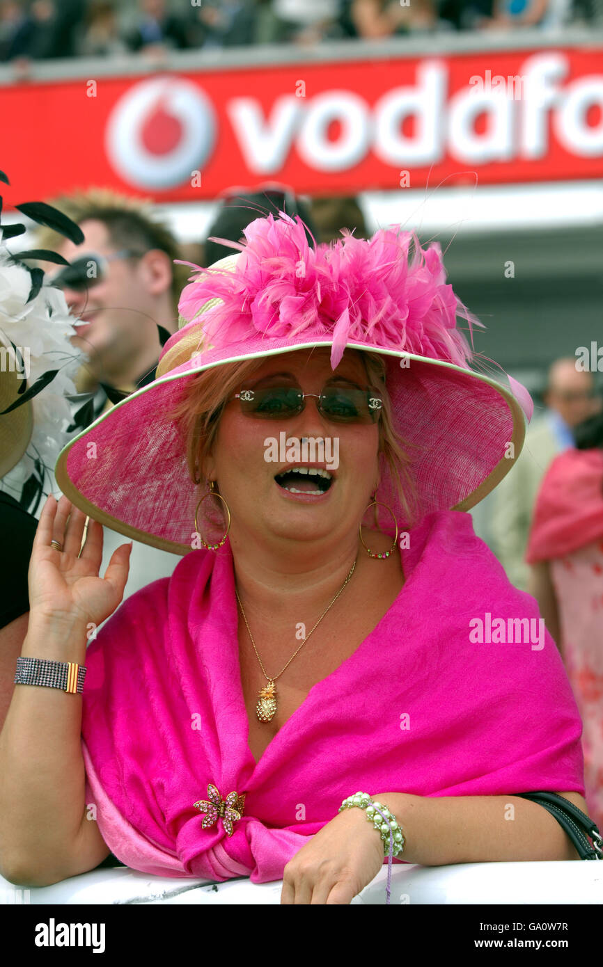 Horse Racing - Vodafone Ladies Day - Epsom Downs Racecourse. Women ...