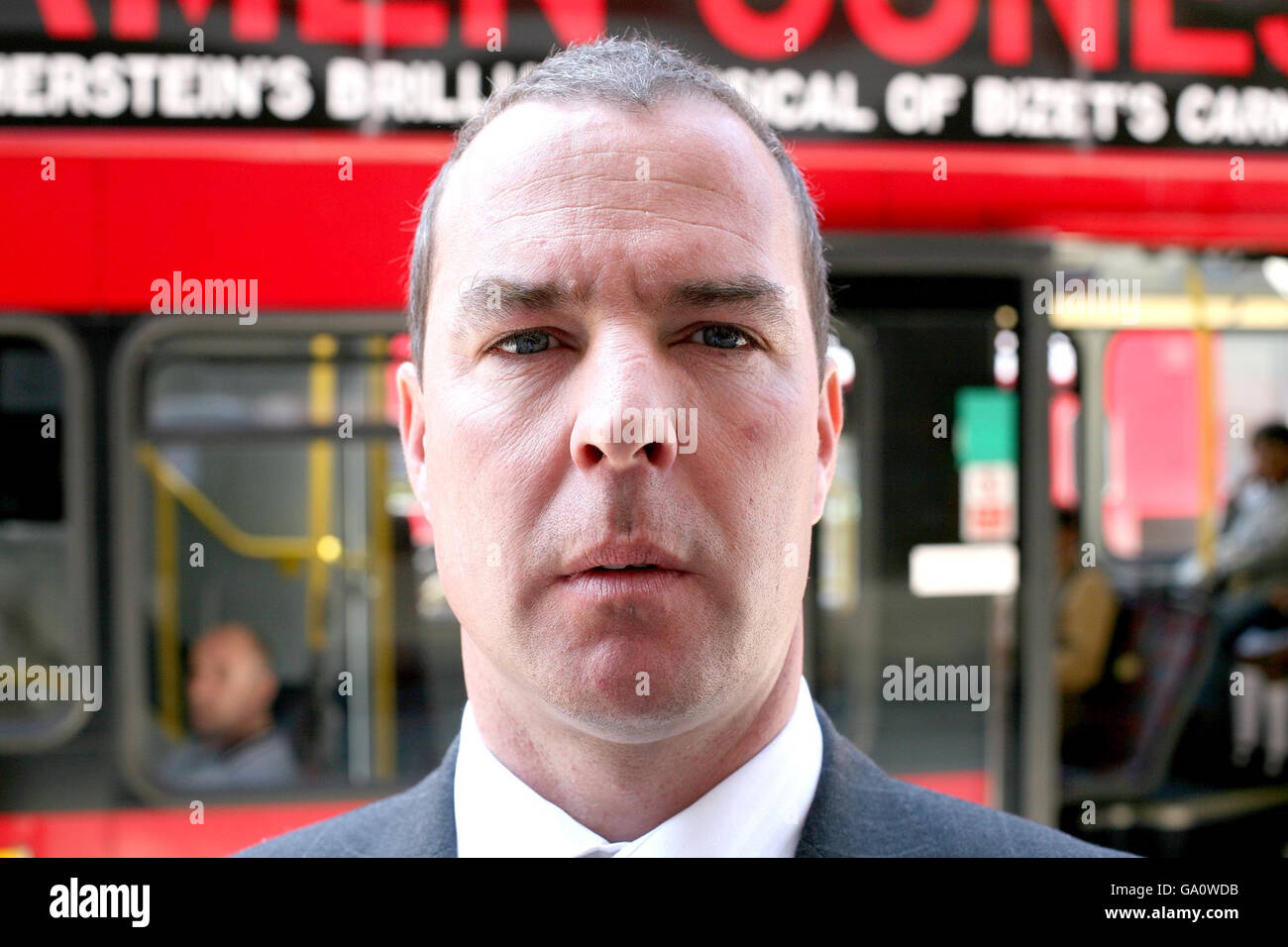 Bus driver targeted by alleged bomber on July 21, 2005 Stock Photo - Alamy