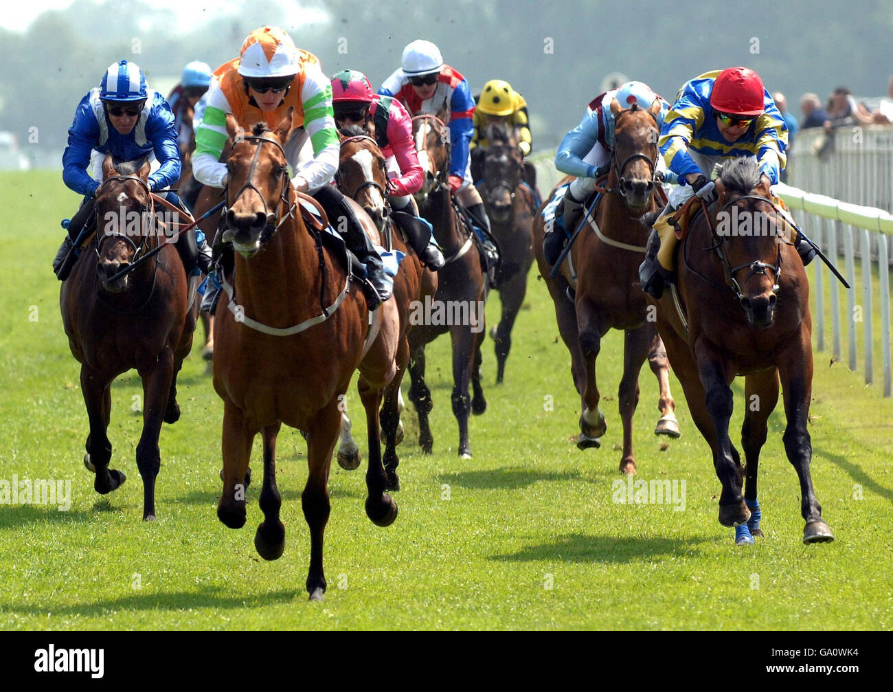 Horse Racing - Ripon Racecourse Stock Photo - Alamy
