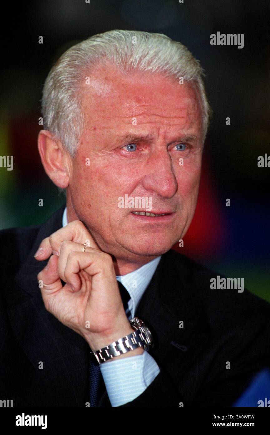 Soccer - Friendly - Italy v Morocco. Giovanni Trapattoni, Italy Coach ...