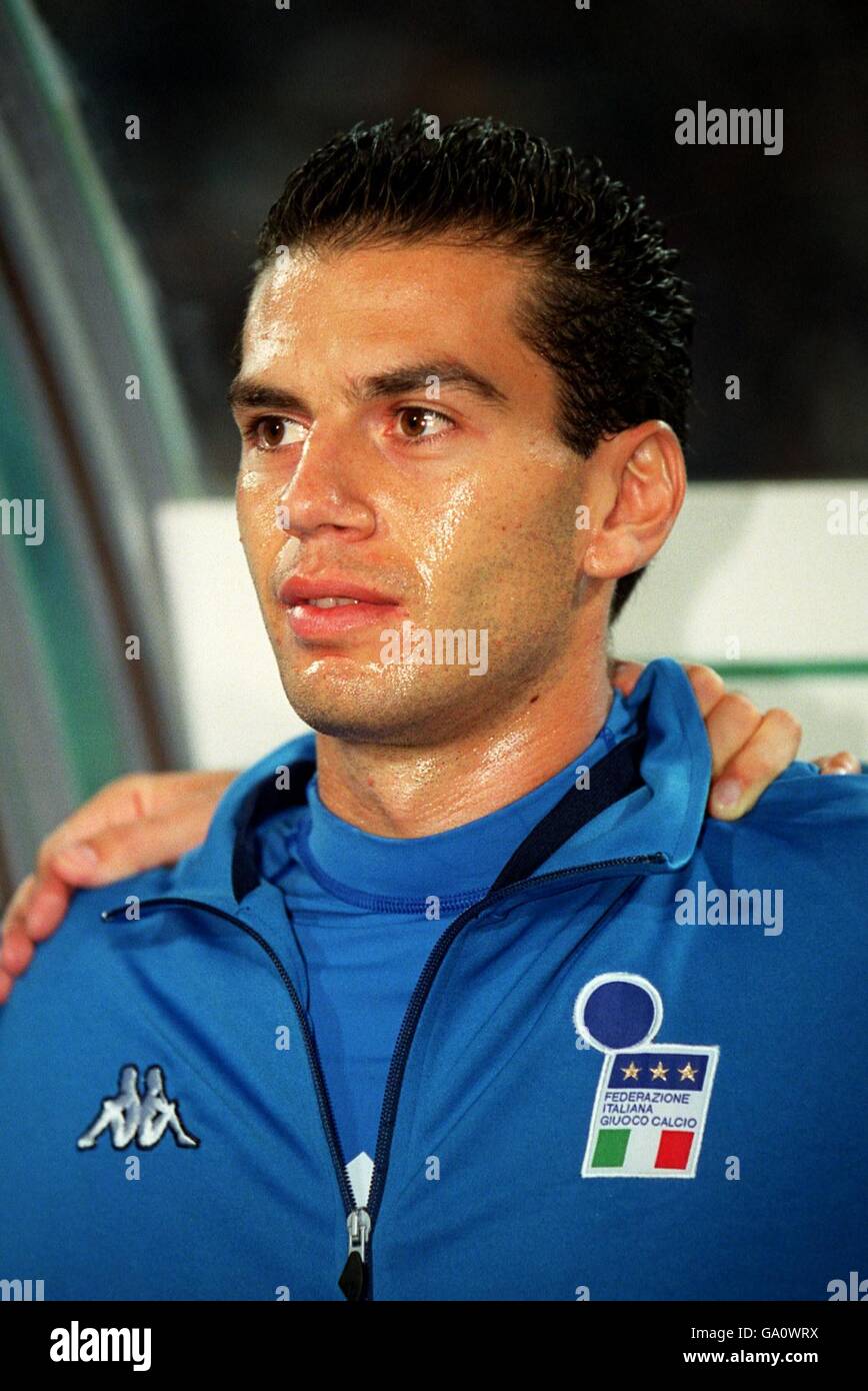 Soccer - Friendly - Italy v Morocco. Luciano Zauri, Italy Stock Photo ...