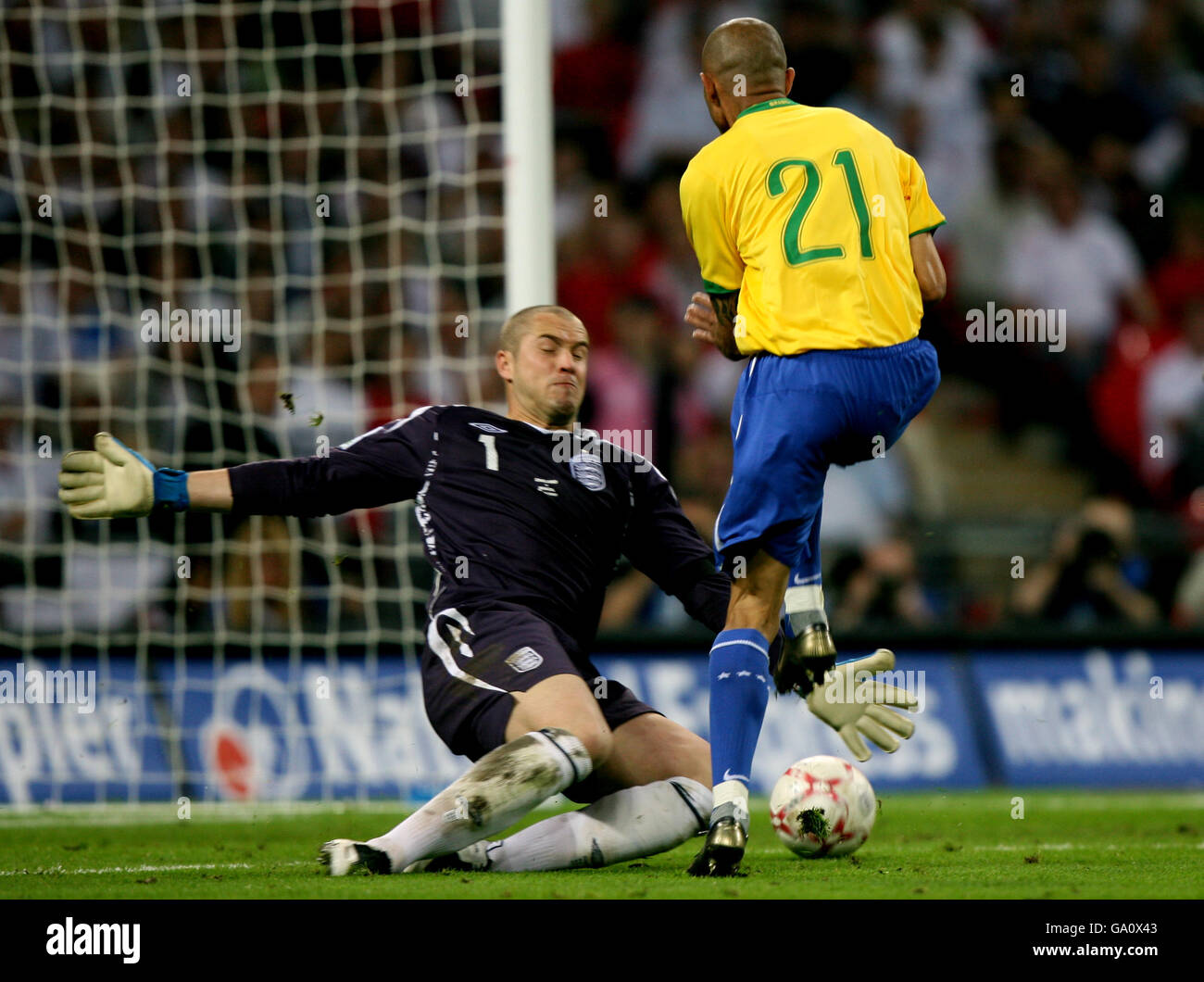 Soccer - International Friendly - England v Brazil - Wembley Stadium ...