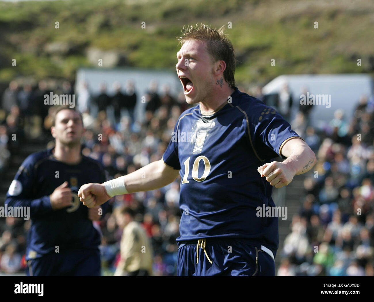 Soccer - Euro 2008 Qualifying - Group B - Faroe Island v Scotland ...