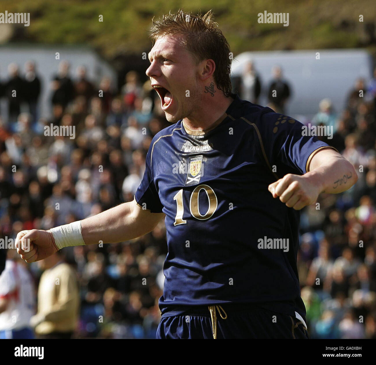 Soccer - Euro 2008 Qualifying - Group B - Faroe Island v Scotland ...