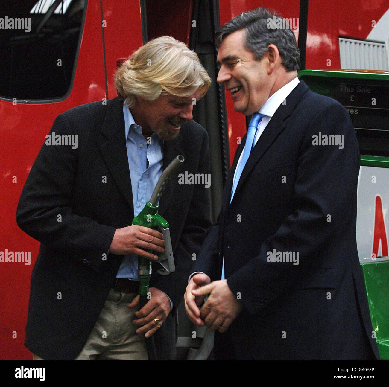 Biodiesel train goes into service Stock Photo - Alamy