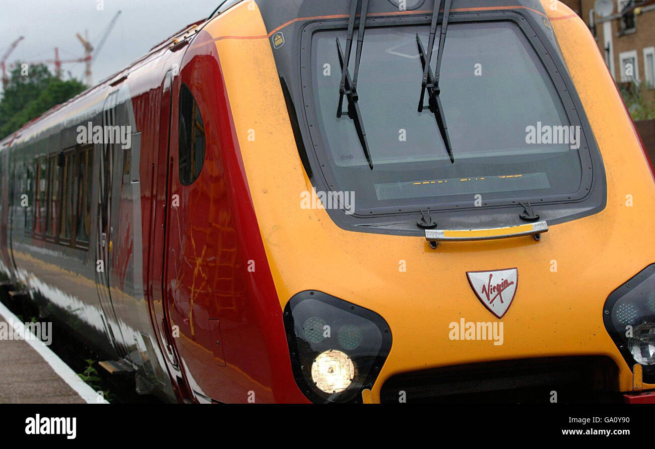 The uks first biodiesel train at kensington olympia station hi-res ...