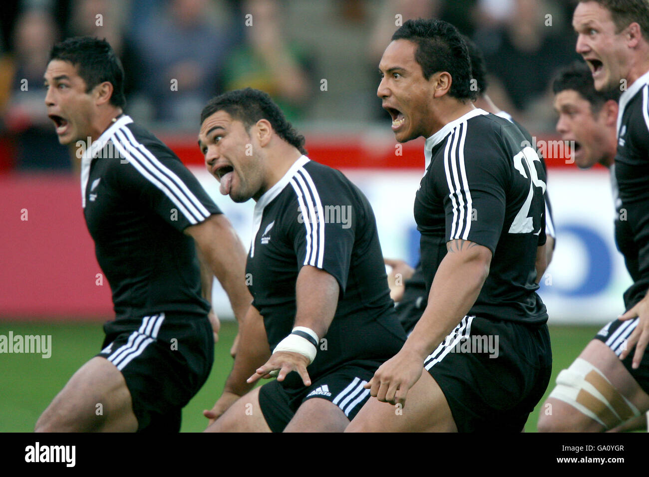 Maori haka rugby hi-res stock photography and images - Alamy