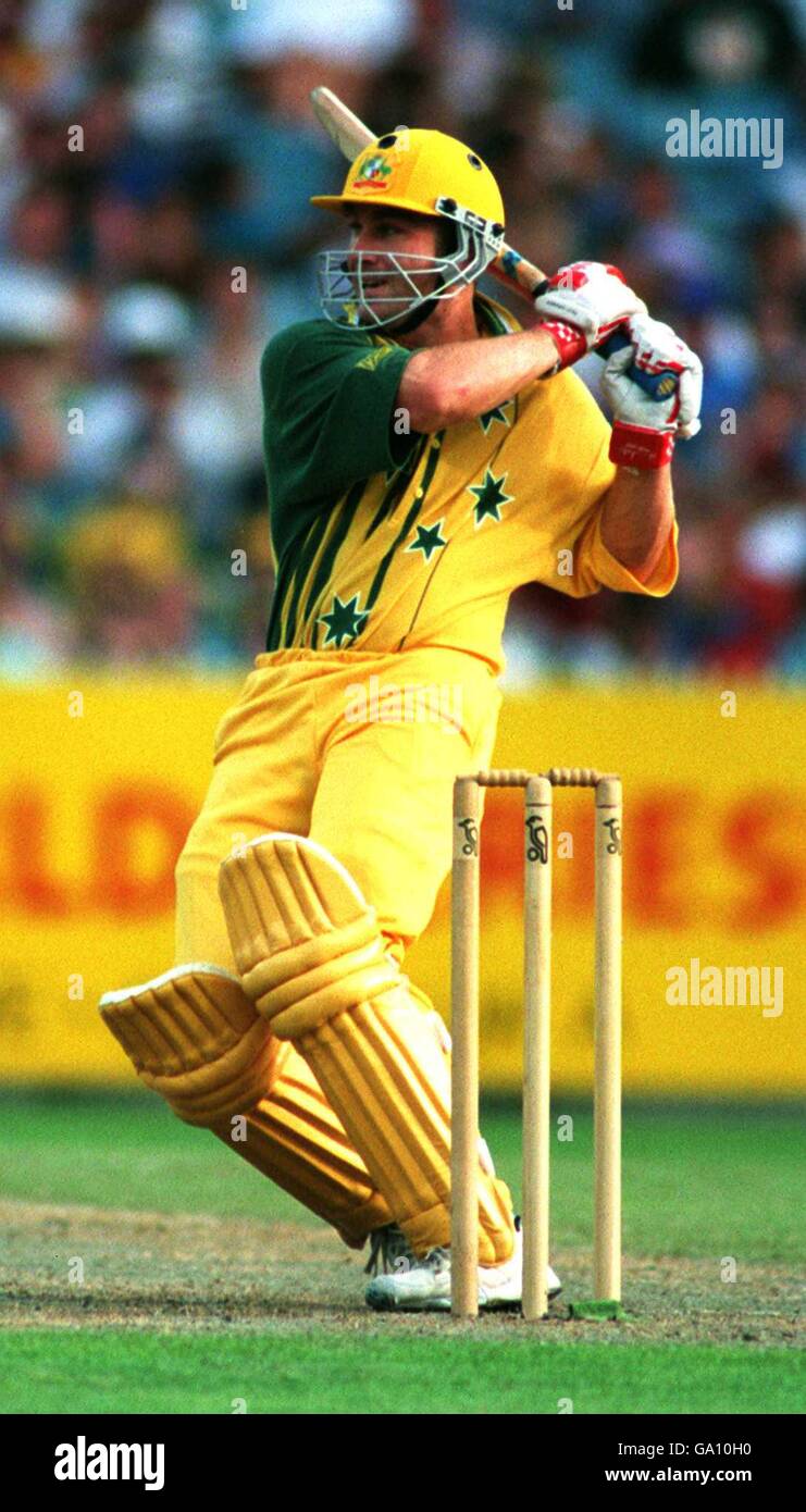 Cricket ... Michael Slater Stock Photo - Alamy
