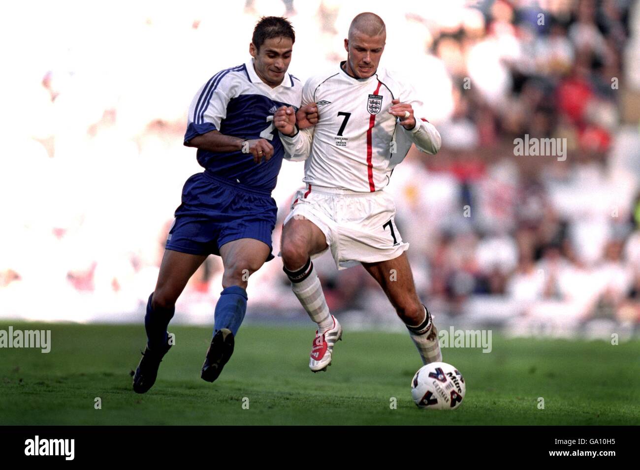 Soccer - World Cup 2002 Qualifier - Group Nine - England v Greece ...