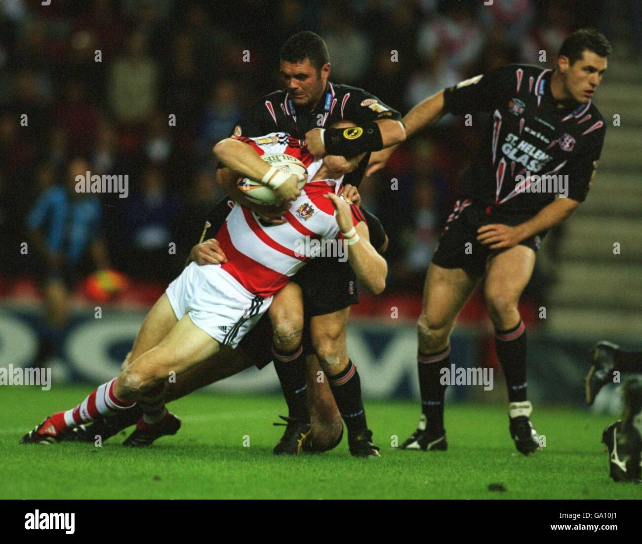 Rugby League - Tetley's Super League Final Eliminator - Wigan Warriors ...