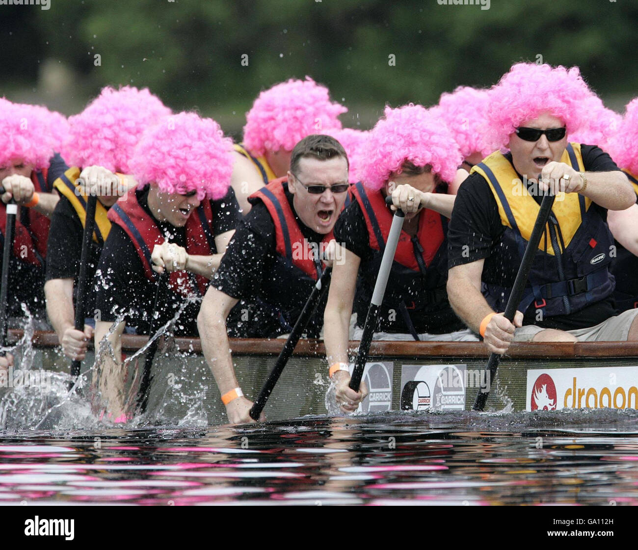 Bobath Scotland Dragon Boat Challenge Stock Photo - Alamy