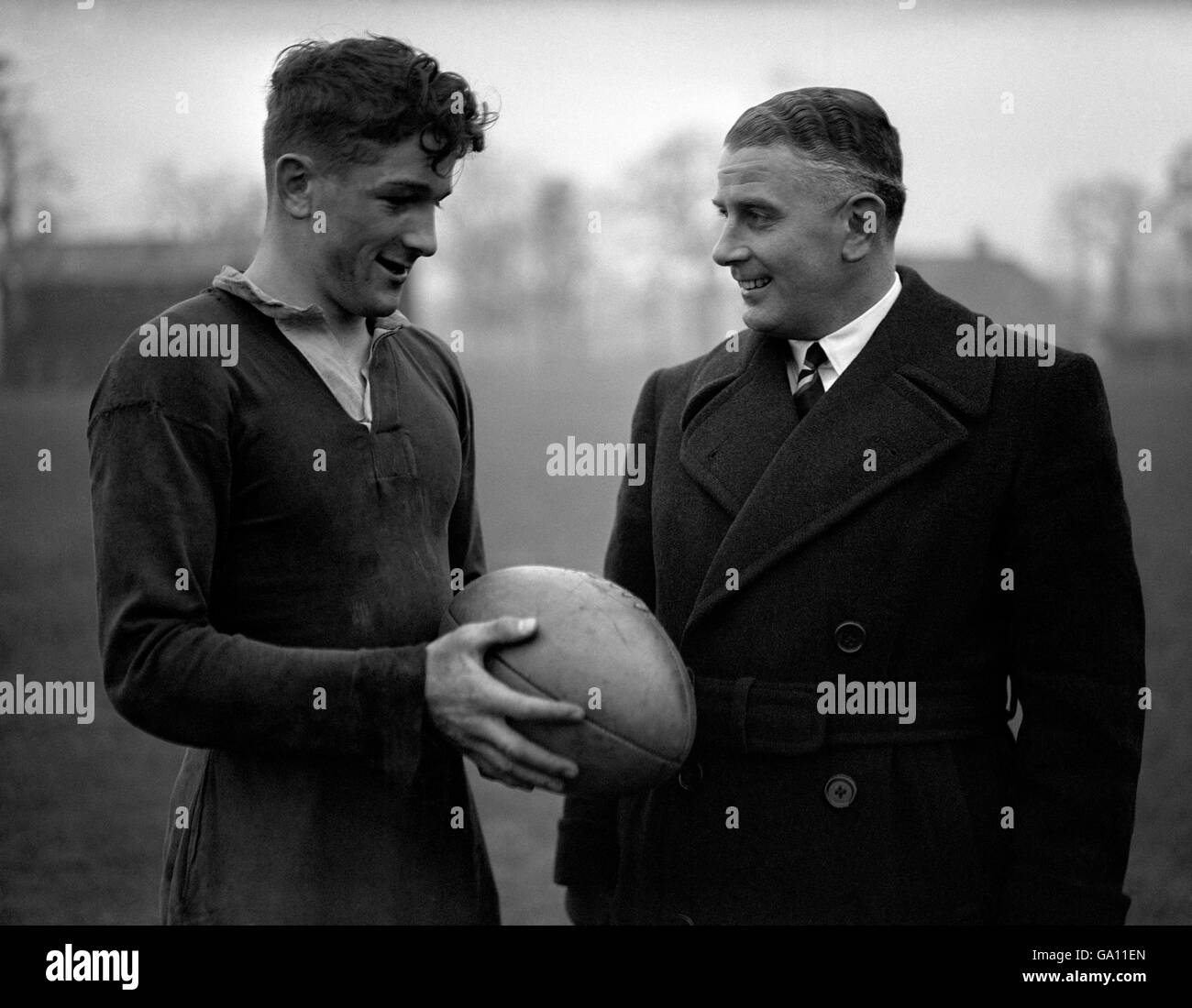 Former england rugby player Black and White Stock Photos & Images - Alamy